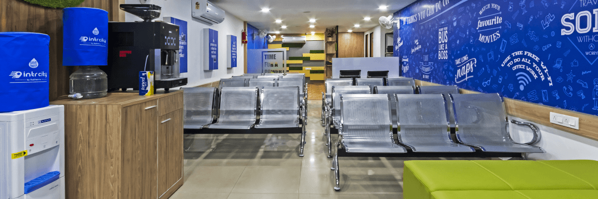 IntrCity Lounges and Boarding Zone - IntrCity SmartBus - Bus Travel Blog